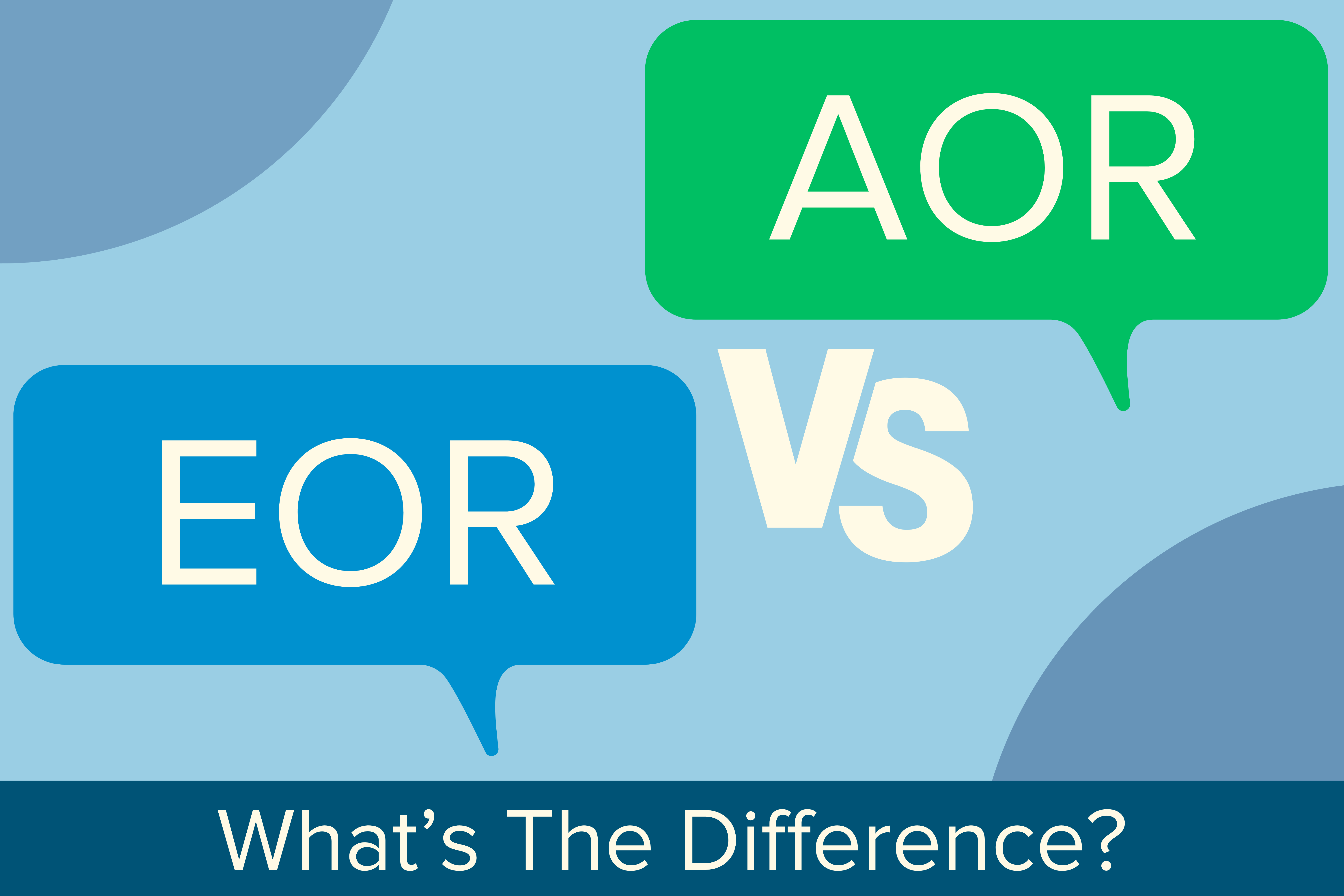 EOR vs AOR. What's the Difference? - AllWork